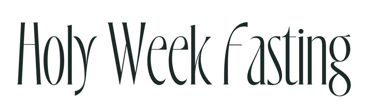 Holy Week - Church On The Move